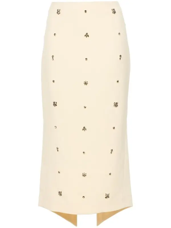 Huishan Zhang Thalia Crystal-embellished Skirt