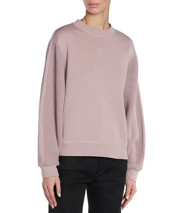 Moncler Mixed Media Sweatshirt - Etherea