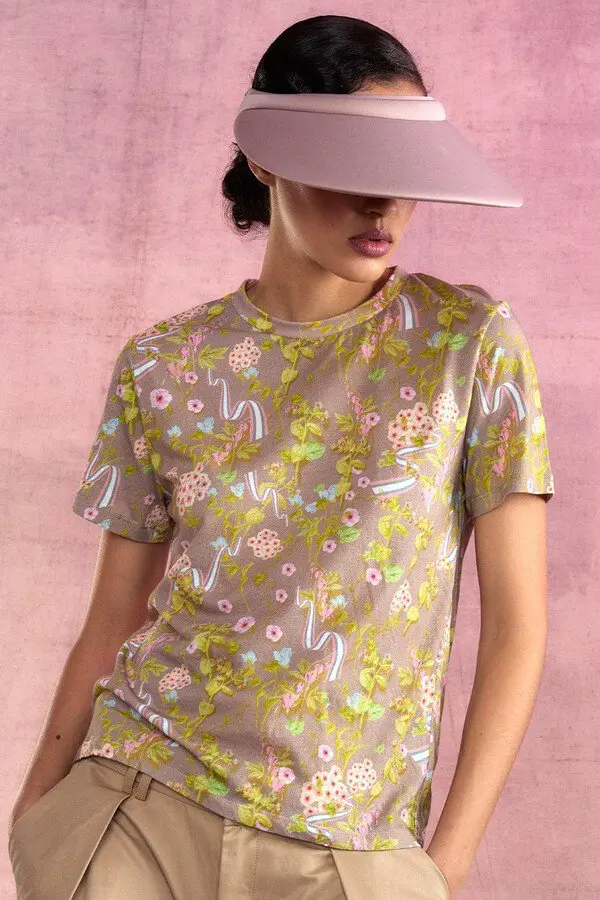 Cynthia Rowley Fanfare Tee - Floral