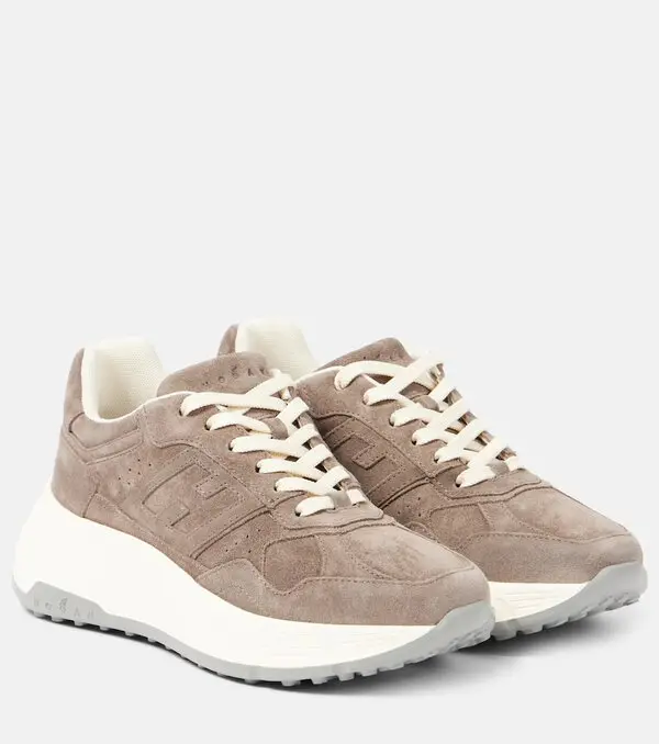 Hogan Runner Suede Sneakers