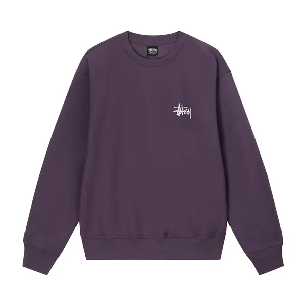 StÜssy Basic Crew - Purple