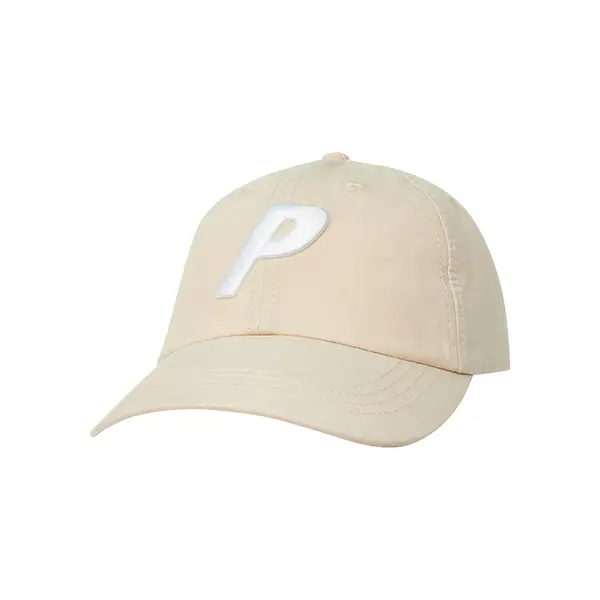 PALACE Biowashed 3d P 6-panel Cap - Cream