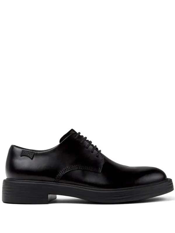 Camper Dean Leather Derby Shoes - Black