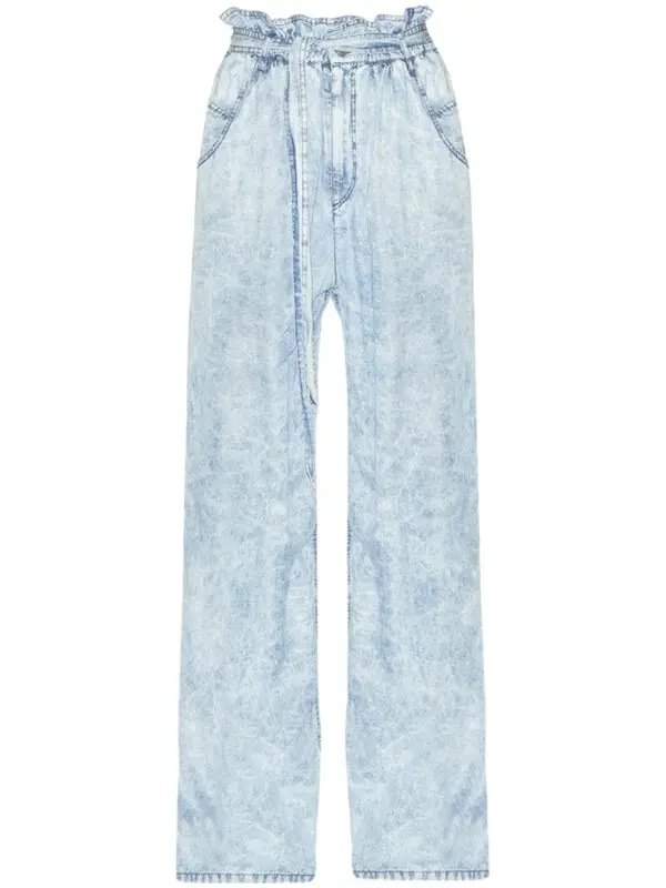 MARANT ETOILE Priana Chambray Trousers