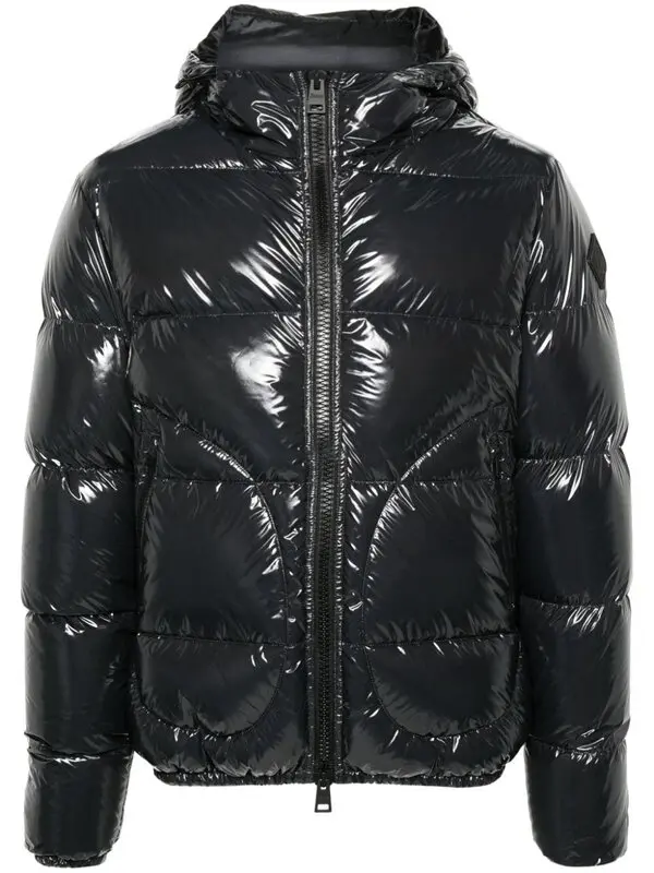 Herno Hooded Padded Jacket - Grey