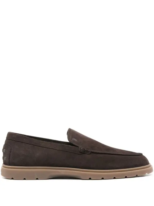 TOD'S Logo-embossed Loafers