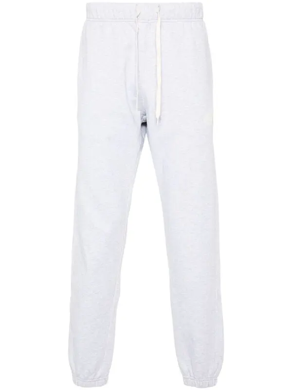 AUTRY Logo-print Mélange Track Pants - Grey