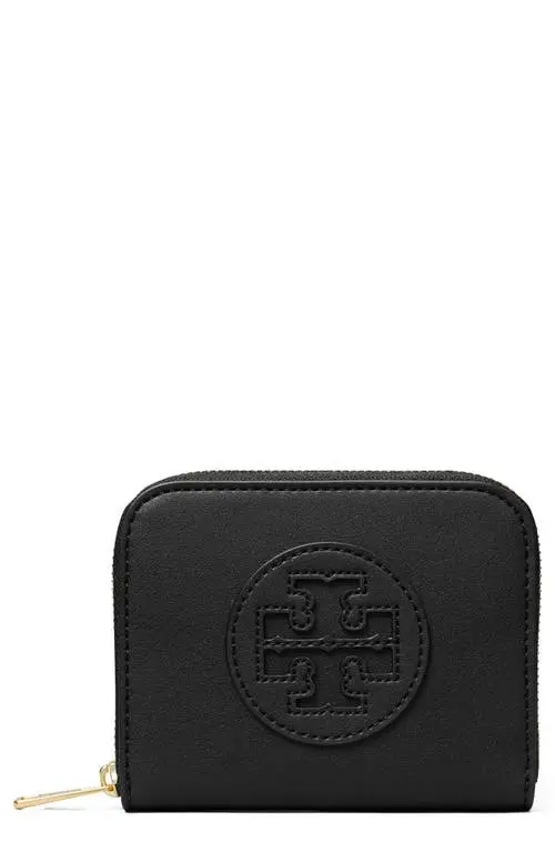 Tory Burch Small Ella Bio Zip Wallet - Black