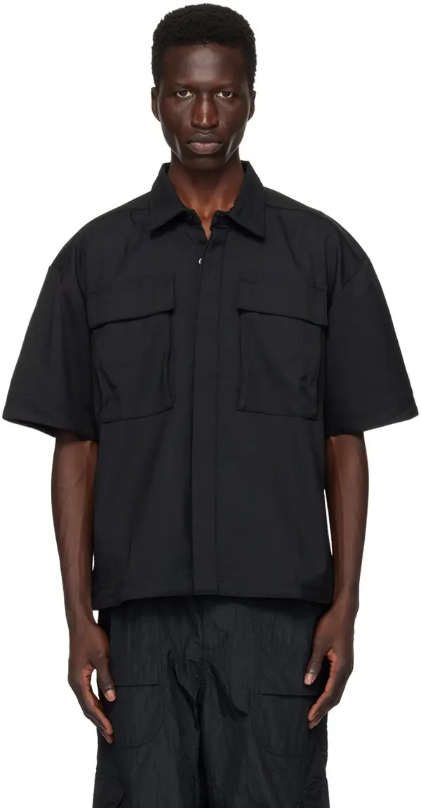 Entire Studios Duty Shirt In Black - 60% Off | Editorialist