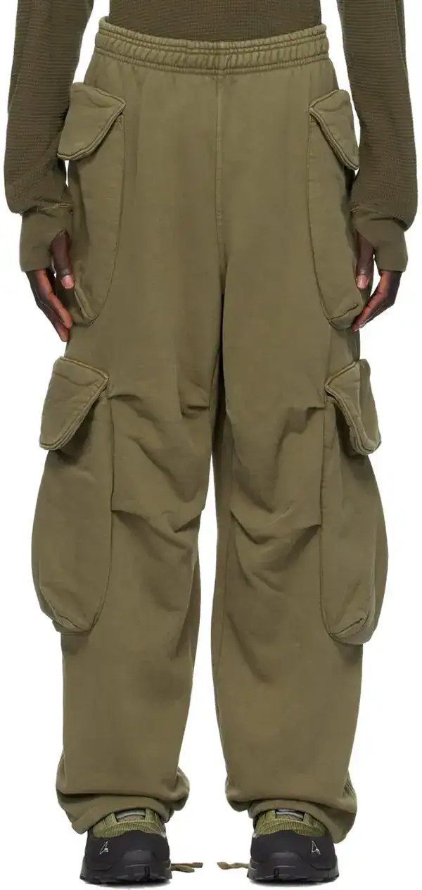 Entire Studios Heavy Gocar Cargo Pants In Military - 28% Off 