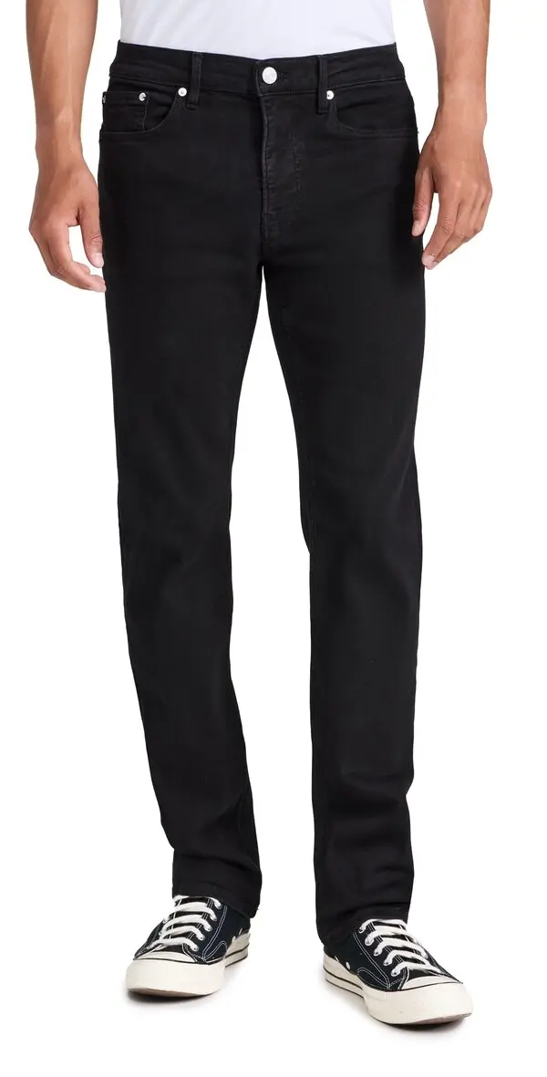 FRAME Modern Straight Jeans - Black