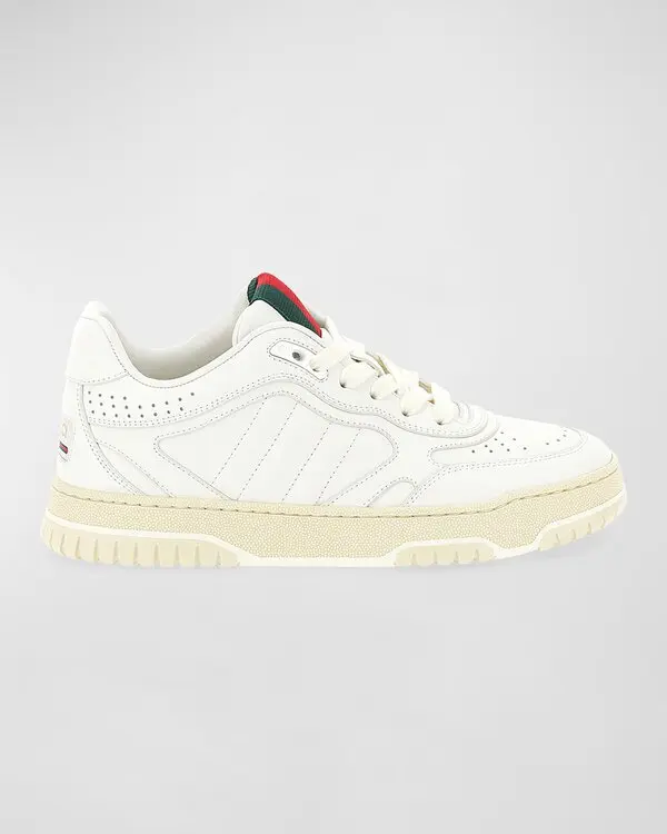 Gucci Reweb Sparrow Low-top Leather Sneakers
