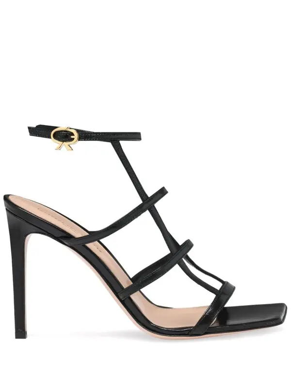 GIANVITO ROSSI Mondry 95mm Strappy Sandals - Black