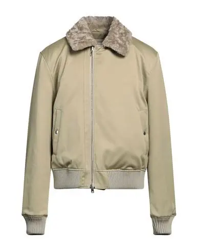 Burberry Cotton Jacket With Shearling Trim