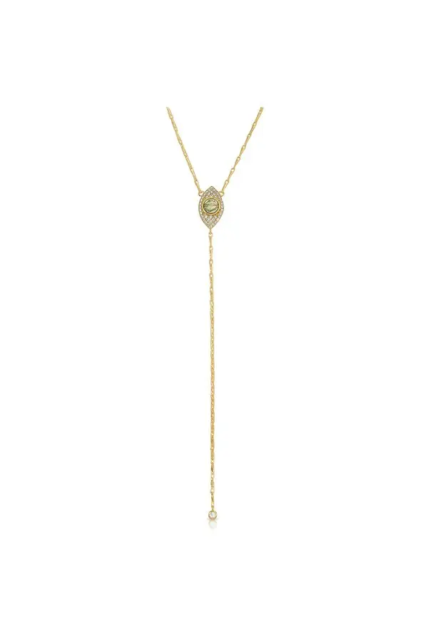 LEEADA Hazel Lariat Necklace