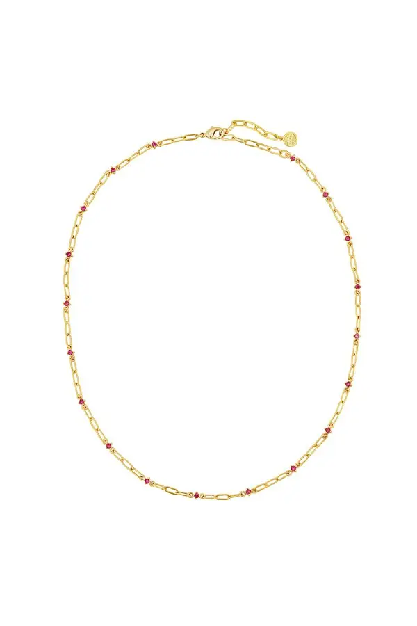 LEEADA Catena Gemstone Necklace