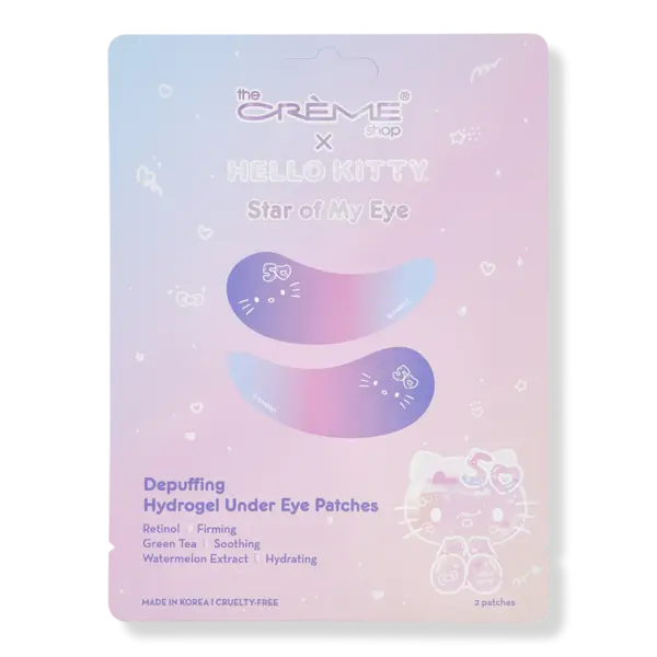 THE CREME SHOP Hello Kitty 50 Star Of My Eye Under Eye Patches
