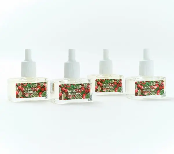 HOMEWORX BY SLATKIN + CO. S/4 Garland Berry Diffuser Oils