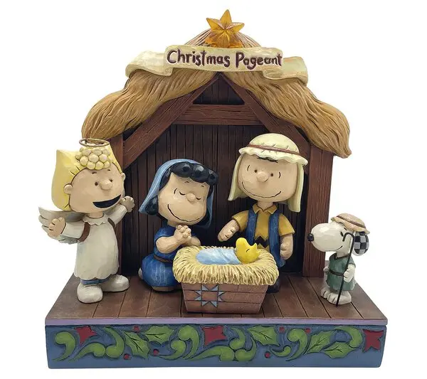 JIM SHORE Peanuts Peanuts Christmas Pageant
