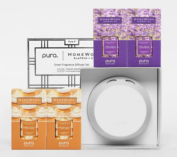 HomeWorx By Slatkin + Co. X Pura Diffuser And Everyday Refill - One ...