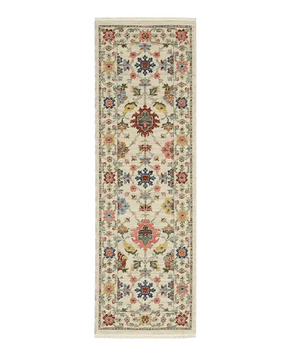 ORIENTAL WEAVERS Lucca 093w1 Runner Area Rug, 2' X 6