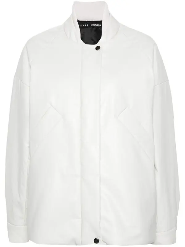 KASSL EDITIONS Coated Padded Bomber Jacket