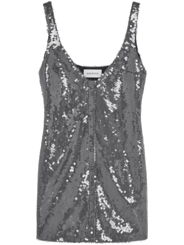 16Arlington Sequin Embellished Mini Dress