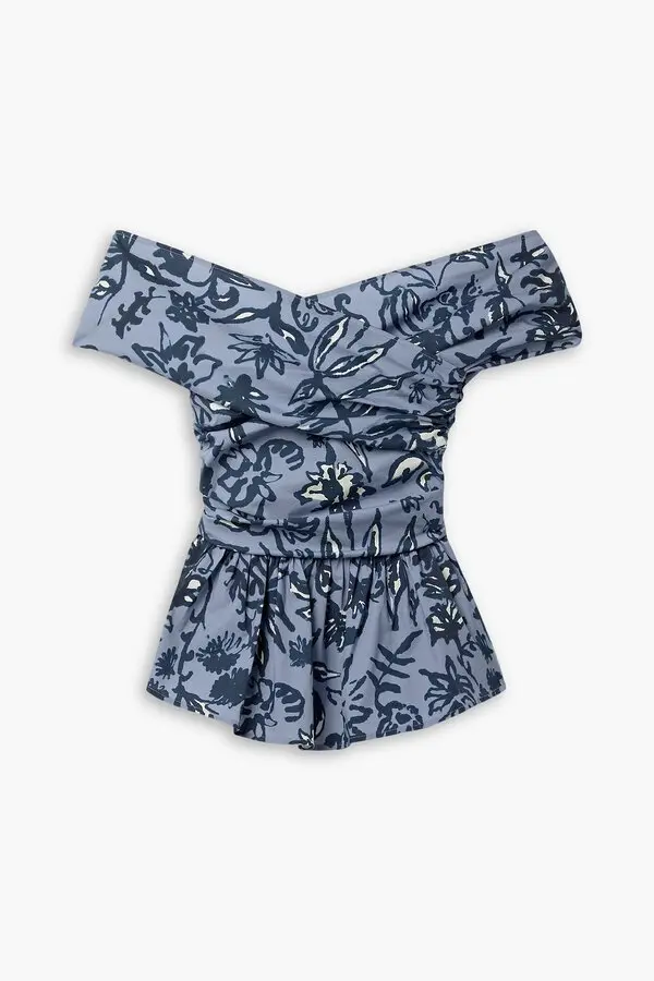 Altuzarra Pella Floral-print Top