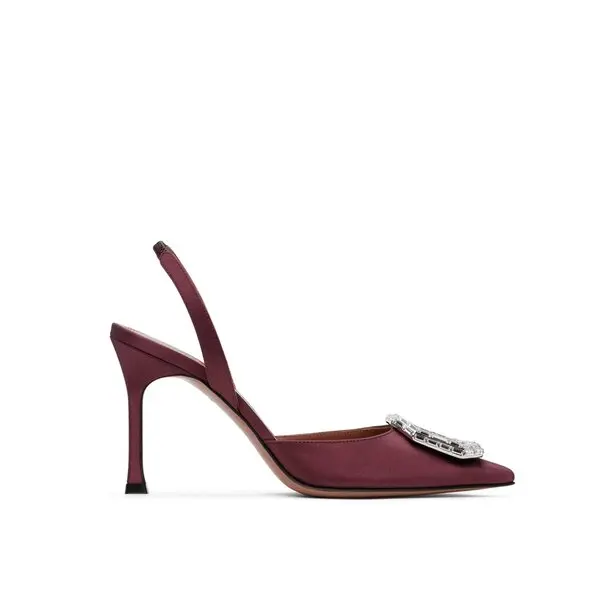 Amina Muaddi Camelia Sling 90 Pumps