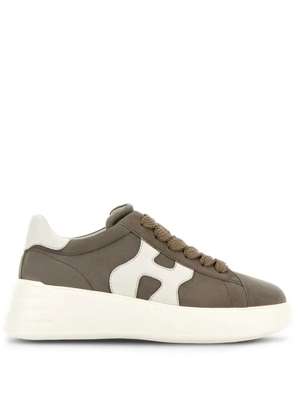 Hogan Rebel Lace-up Sneakers - Brown