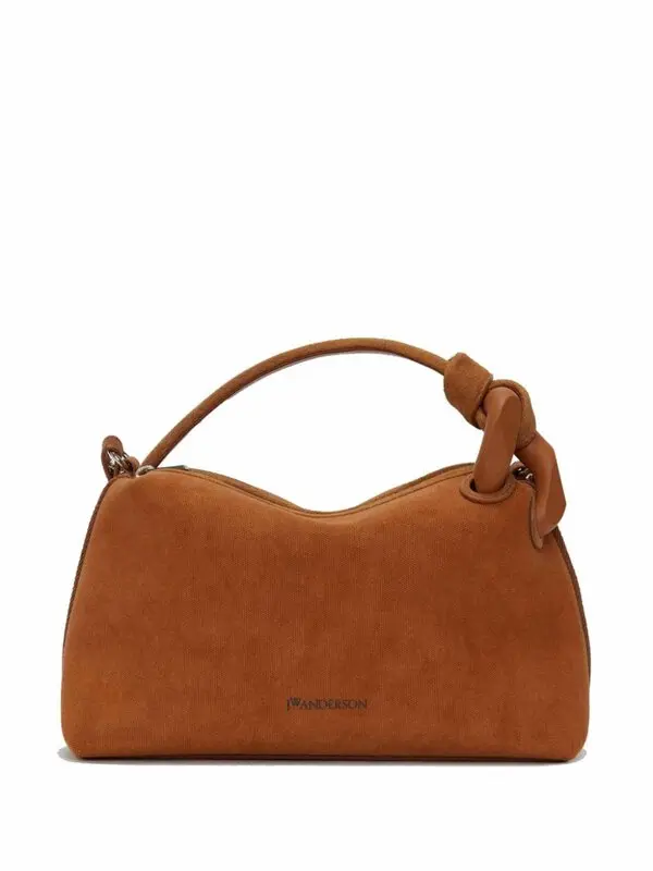 JW Anderson Corner Canvas Crossbody Bag - Brown