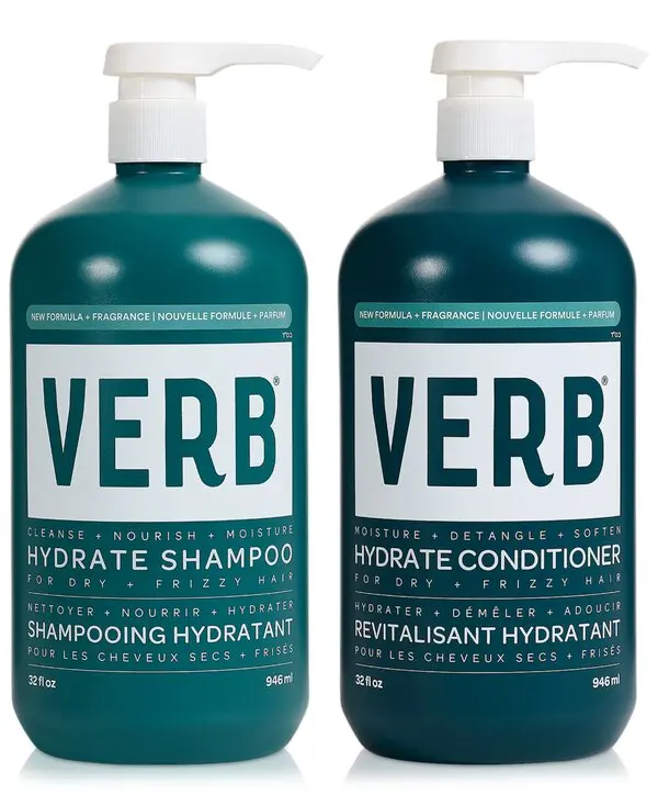 VERB Hydrate Shampoo & Conditioner Jumbo Set - No Color