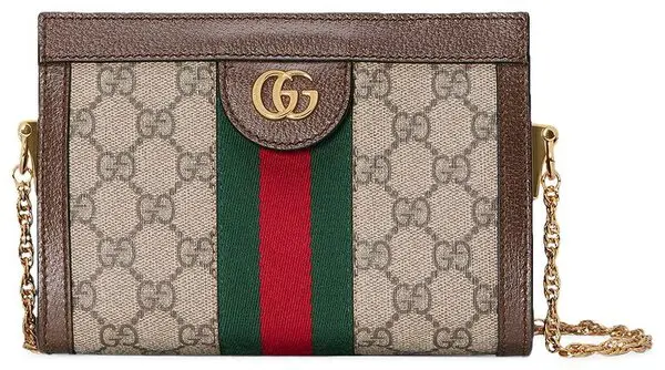 Gucci Ophidia Bag - Brown