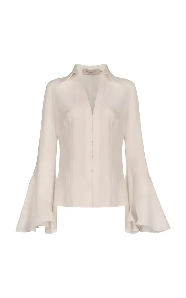 Silvia Tcherassi Reggie Georgette Shirt