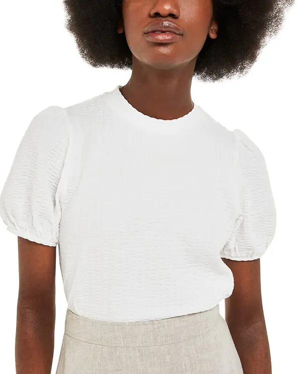 Whistles Textured Knit Top