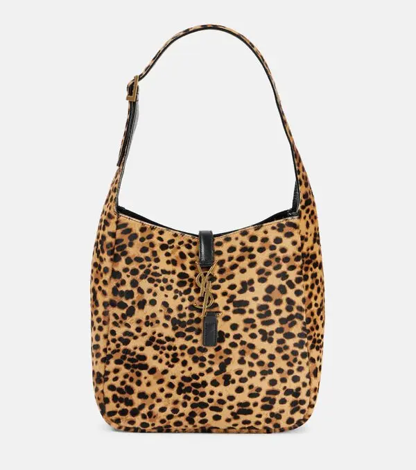 Saint Laurent Le 5 À 7 Small Leather Shoulder Bag - Brown