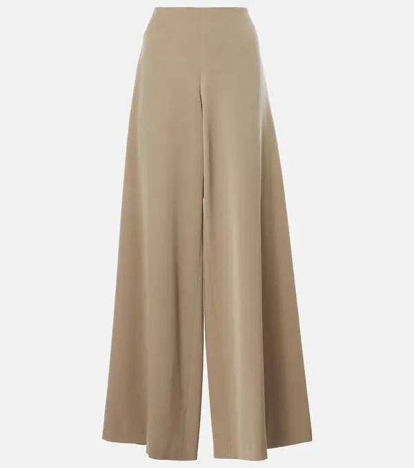 THE ROW Dela Wide-leg Trousers - Grey