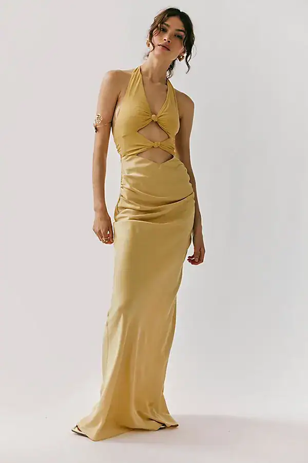 halter wrap top dress Iris Halter Wrap Tie Top • Shop American Threads Women's Trendy Online  Boutique