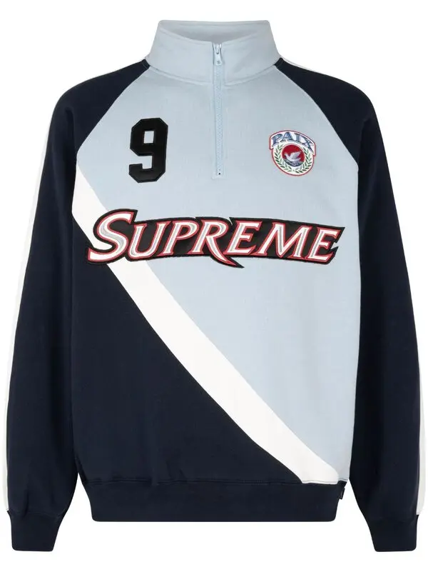 Supreme Appliquéd Sweatshirt - Blue