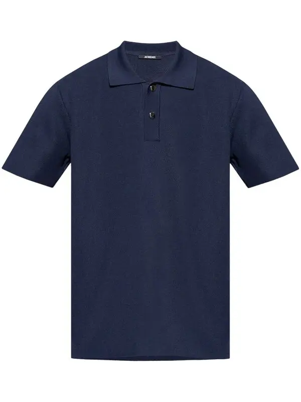 Jacquemus Le Polo Maille Polo Shirt - Blue