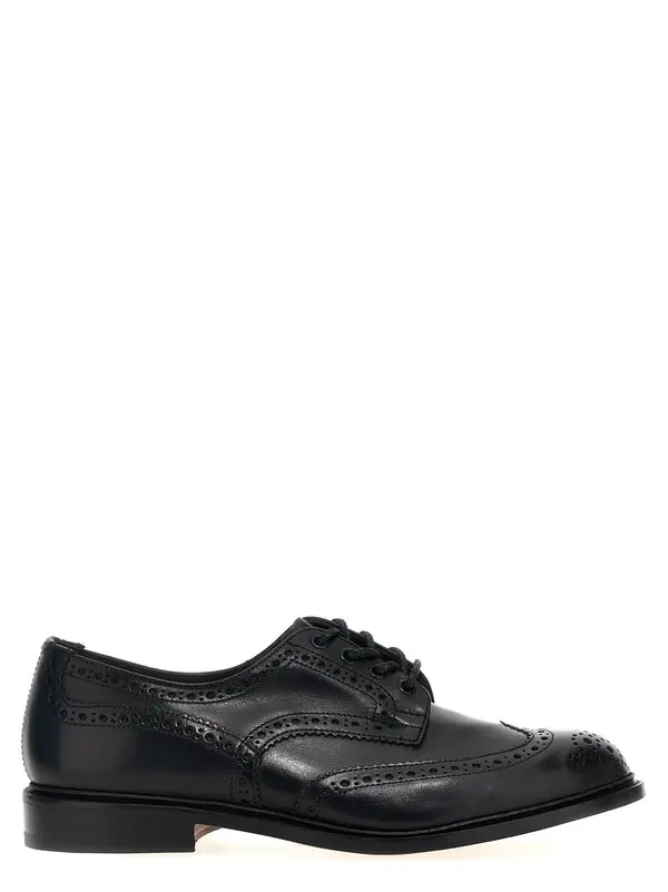 TRICKER'S Bourton' Lace-up Derby Shoes - Black