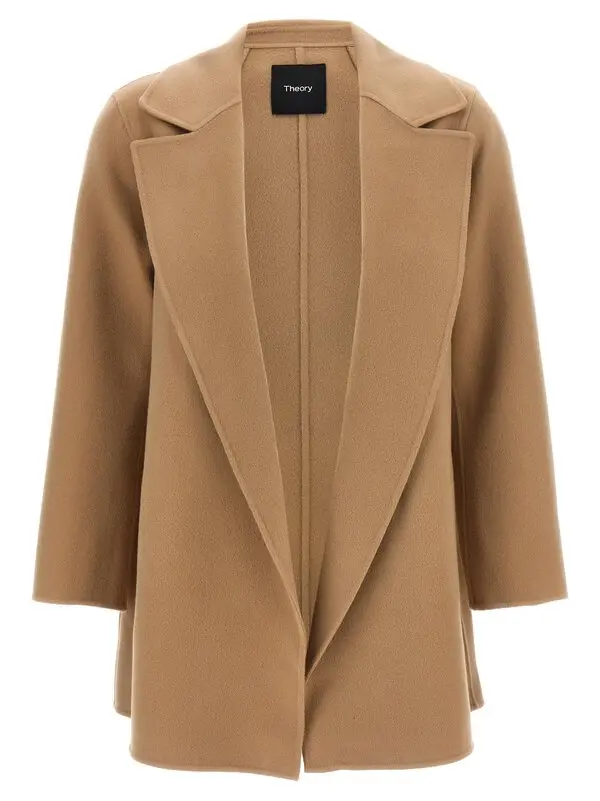 Theory Clairene Coat - Beige