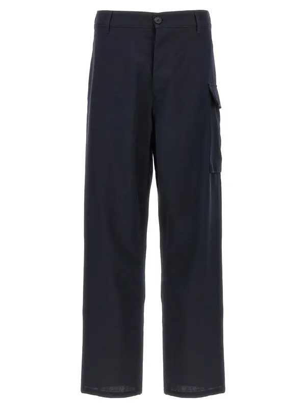 Marni Virgin Wool Cargo Pants - Blue