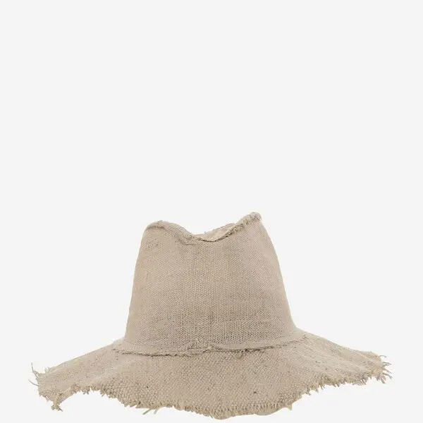 REINHARD PLANK Wide Brim Straw Hat - Beige