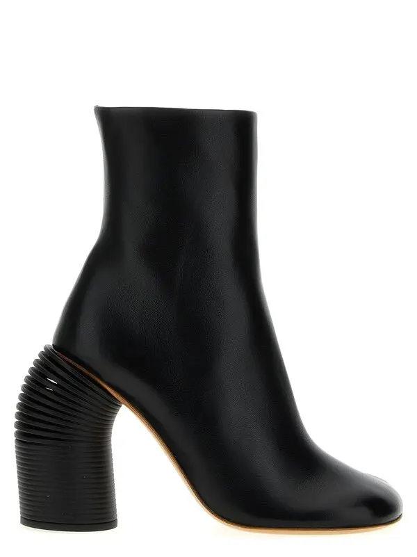 Off-White Tonal Spring' Ankle Boots