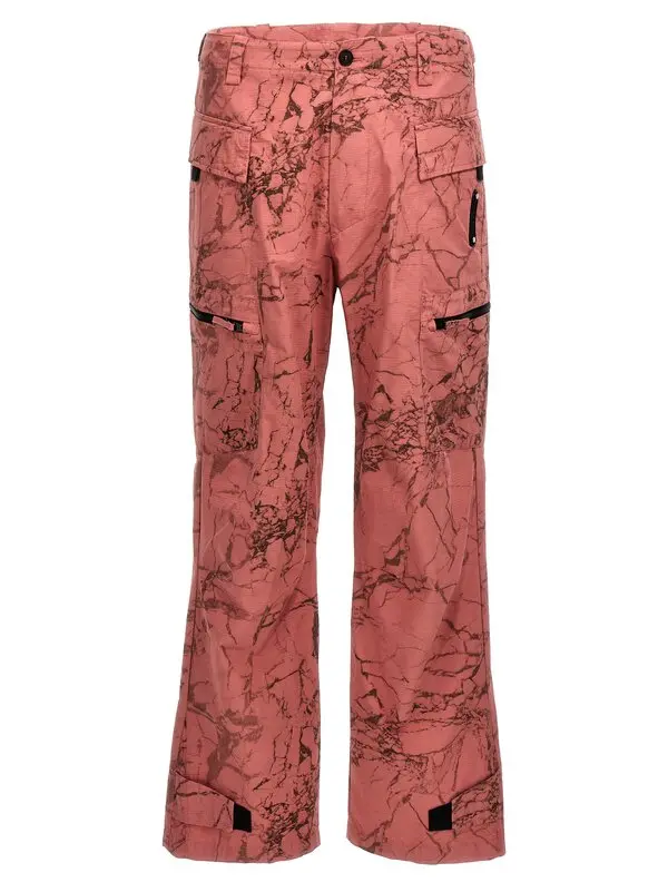 A-COLD-WALL* Crimson Overdye Static Zip Pants