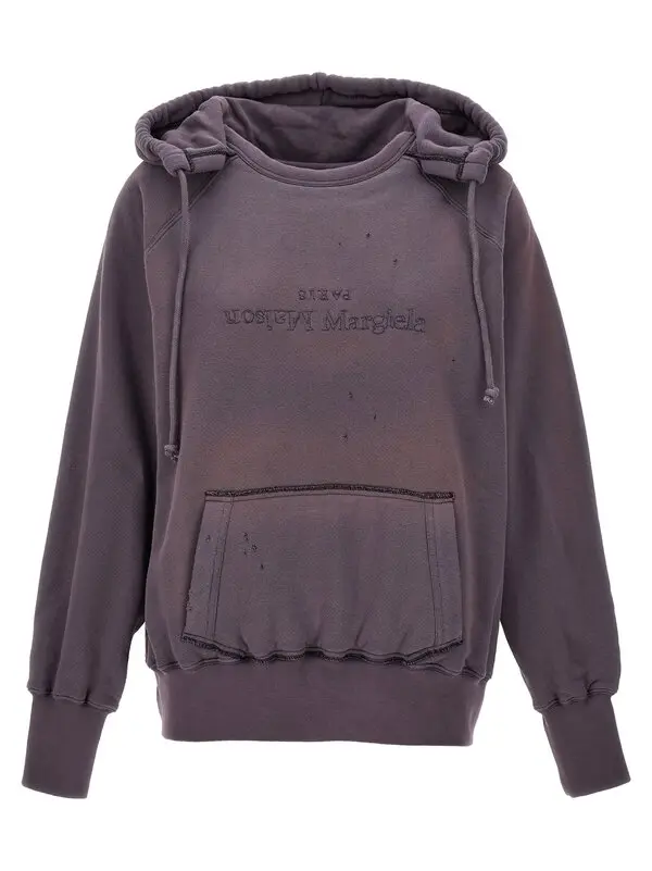 MAISON MARGIELA Logo Reverse Hoodie