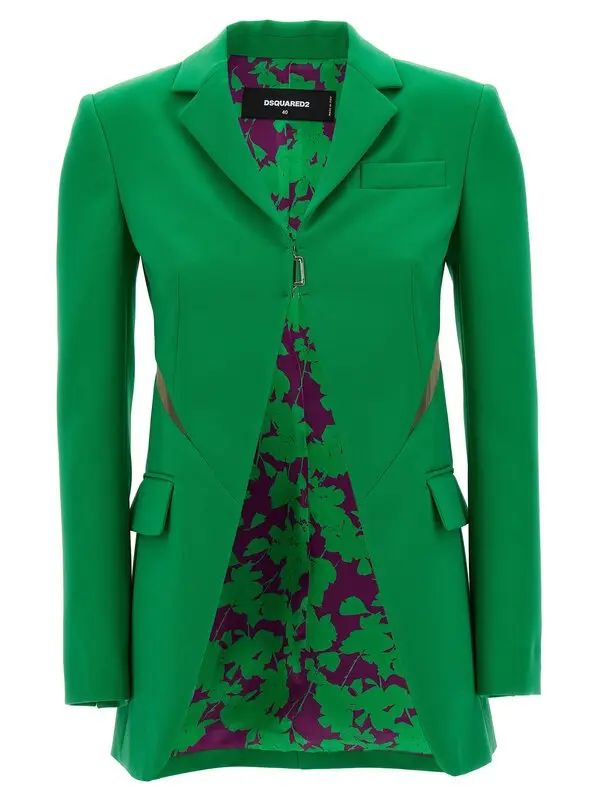 Dsquared2 Blazer With Tulle Insert