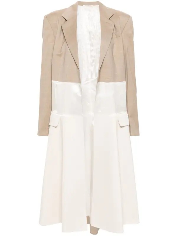 PETER DO Panelled Single-breasted Coat