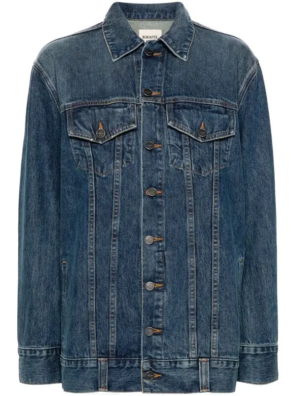 Khaite The Ross Denim Jacket - Blue